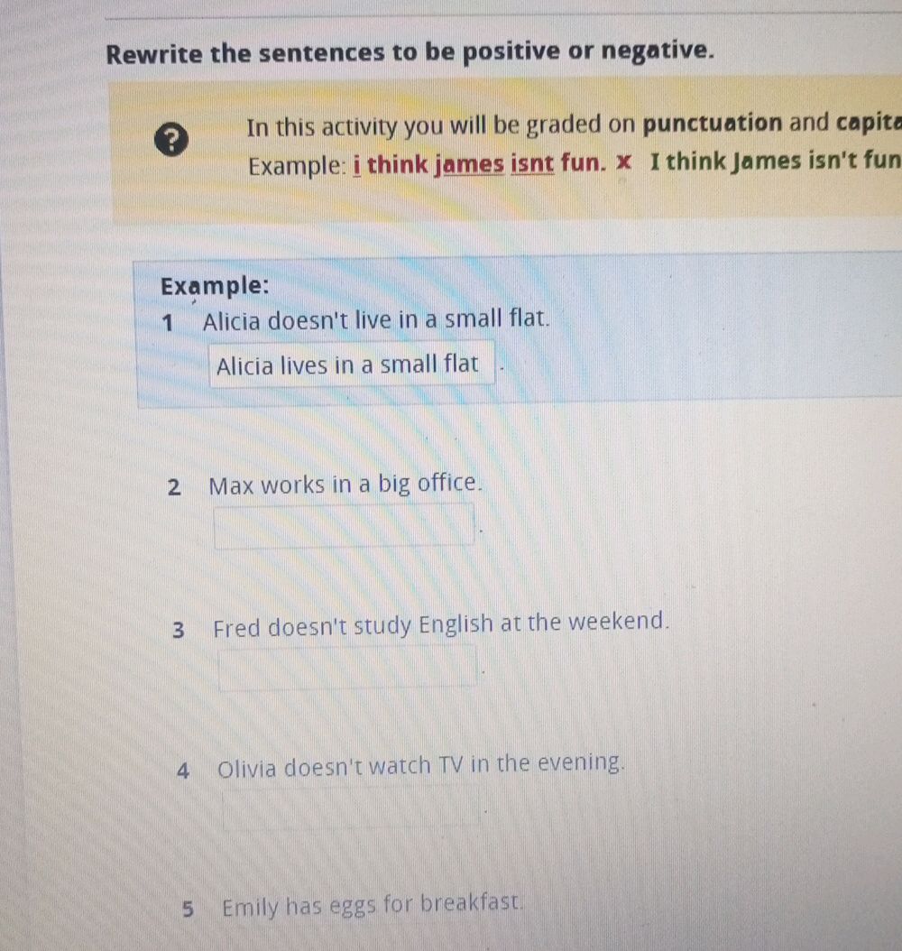 Rewrite the sentences to be positive or | StudyX