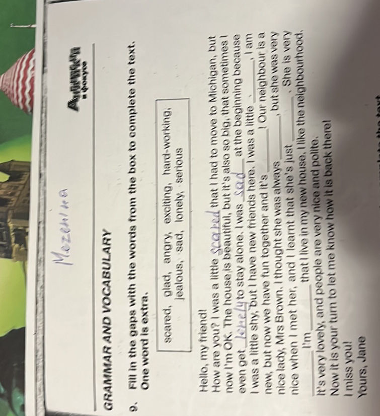 9. Fill in the gaps with the words from the | StudyX