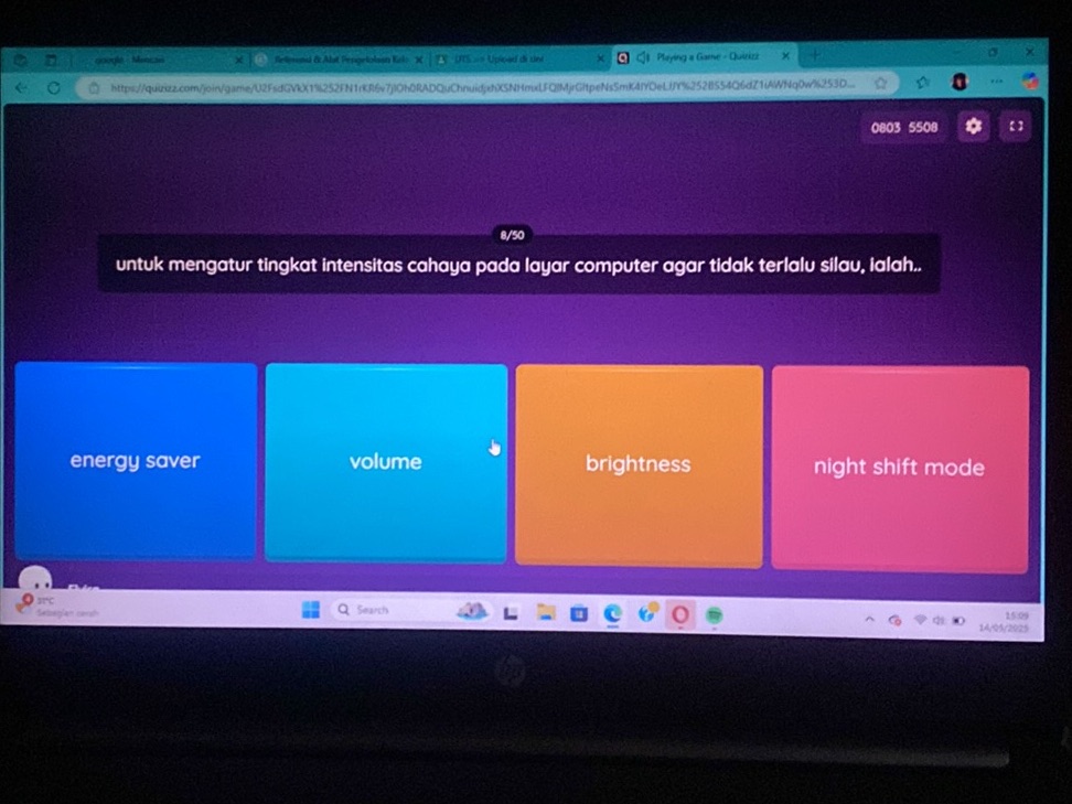 untuk mengatur tingkat intensitas cahaya | StudyX