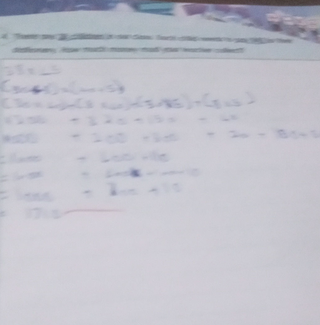4. There are 23 children in our class. Each | StudyX