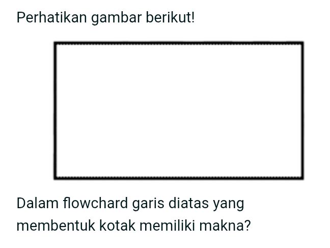Perhatikan gambar berikut! Dalam flowchart | StudyX