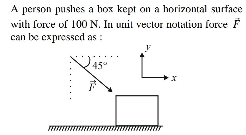 A person pushes a box kept on a horizontal | StudyX