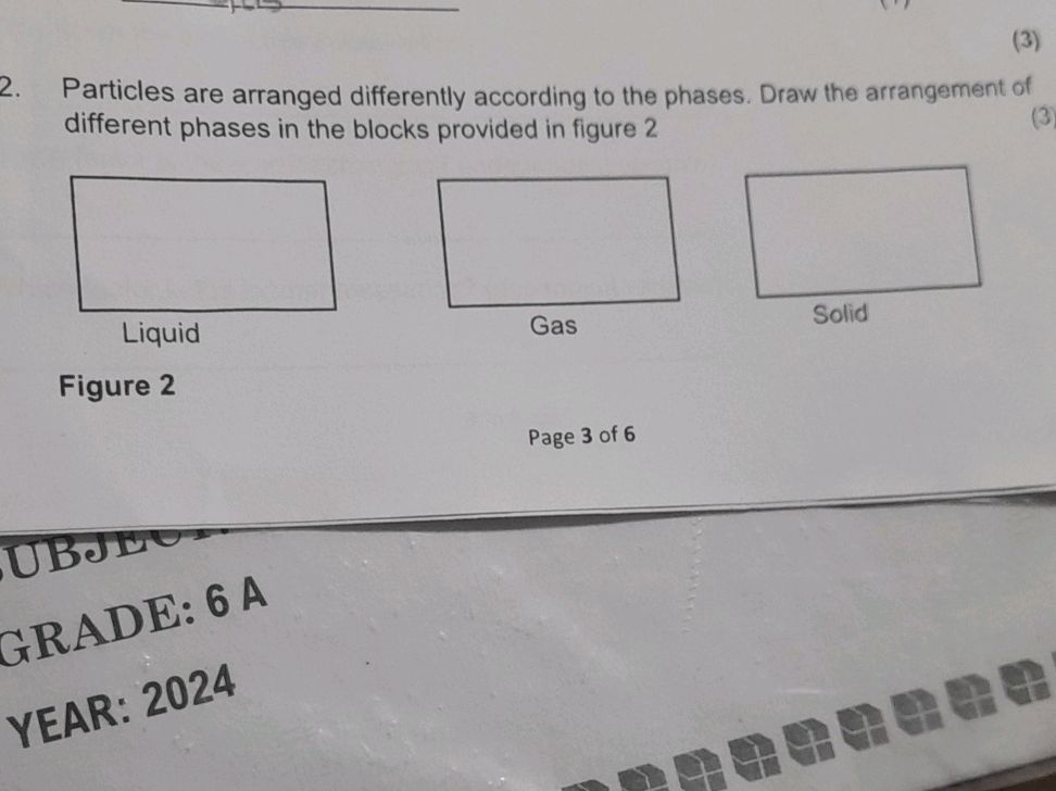 2. Particles are arranged differently | StudyX