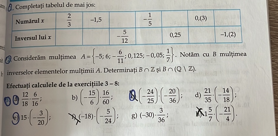 a. Completați tabelul de mai jos: | Numărul | StudyX