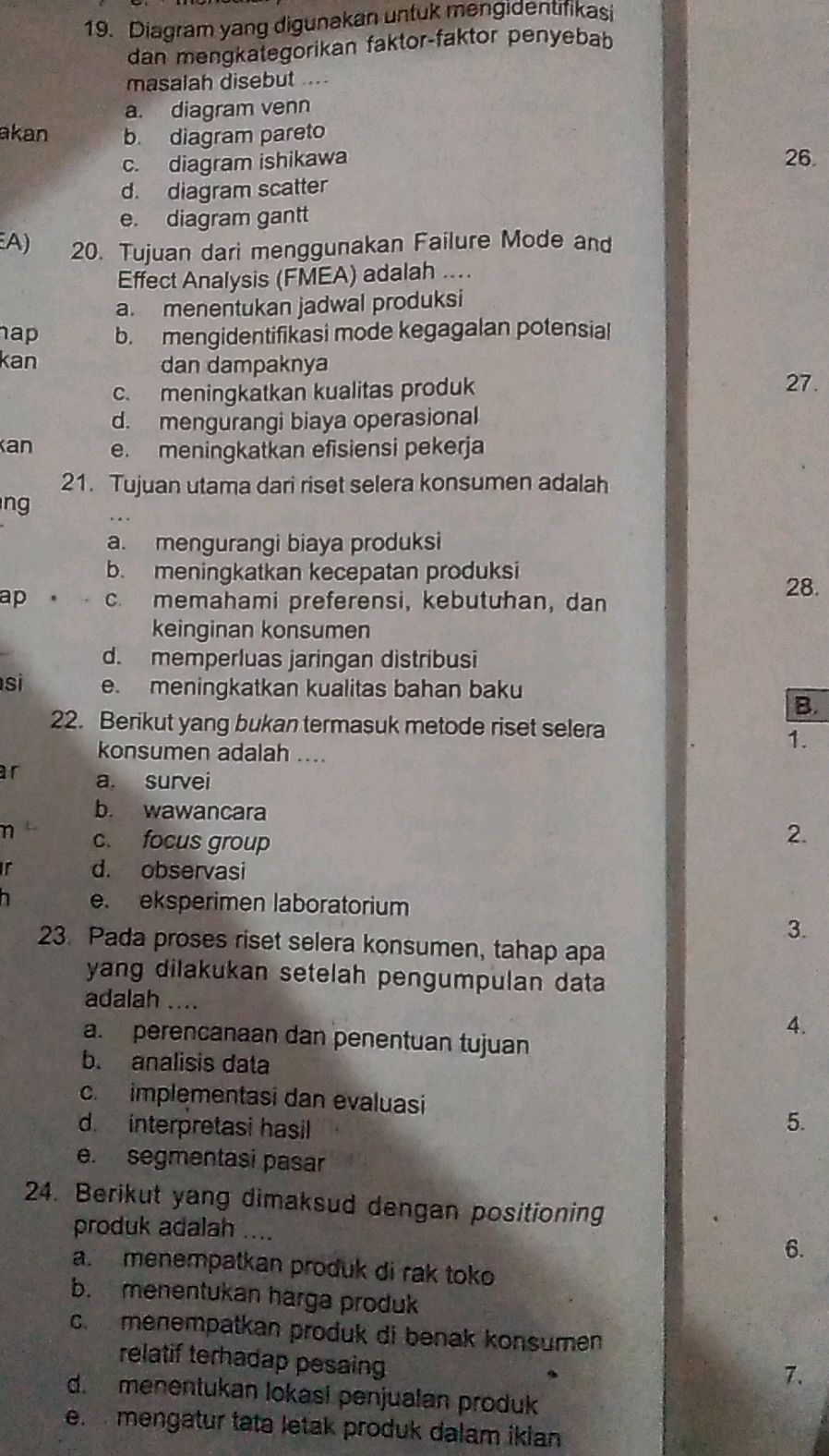 19. Diagram yang digunakan untuk | StudyX