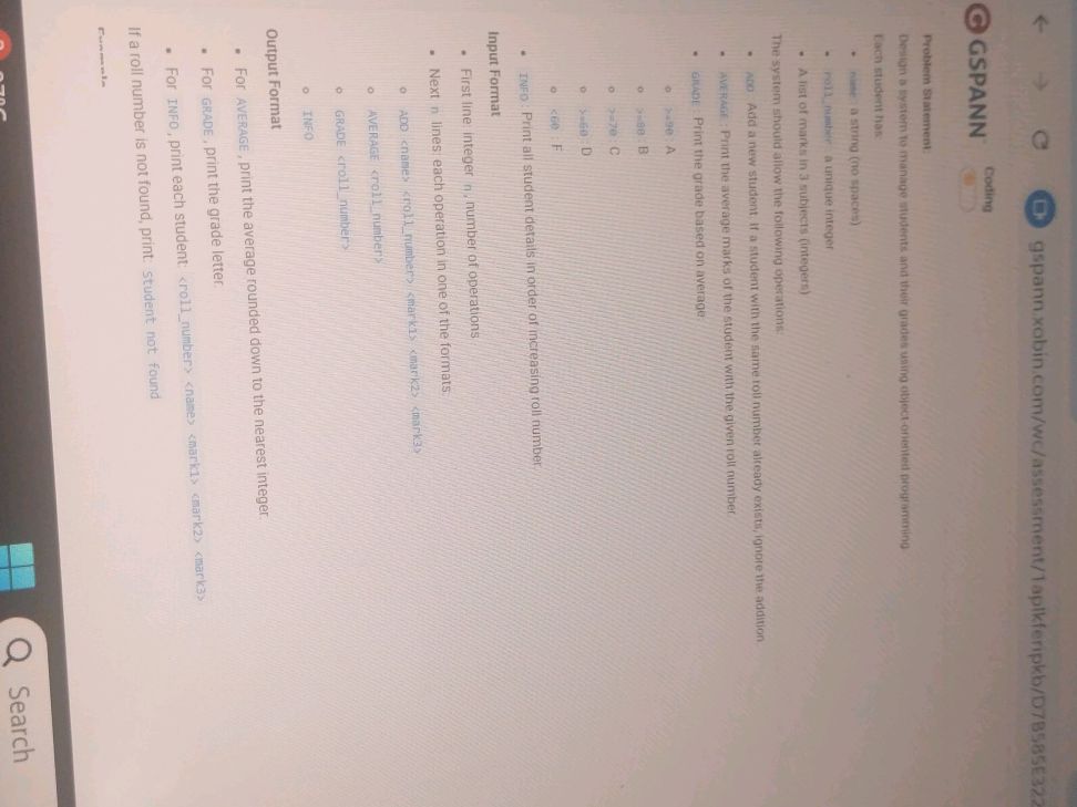 Problem Statement: Design a system to manage | StudyX
