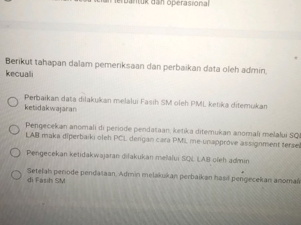 Berikut tahapan dalam pemeriksaan dan | StudyX