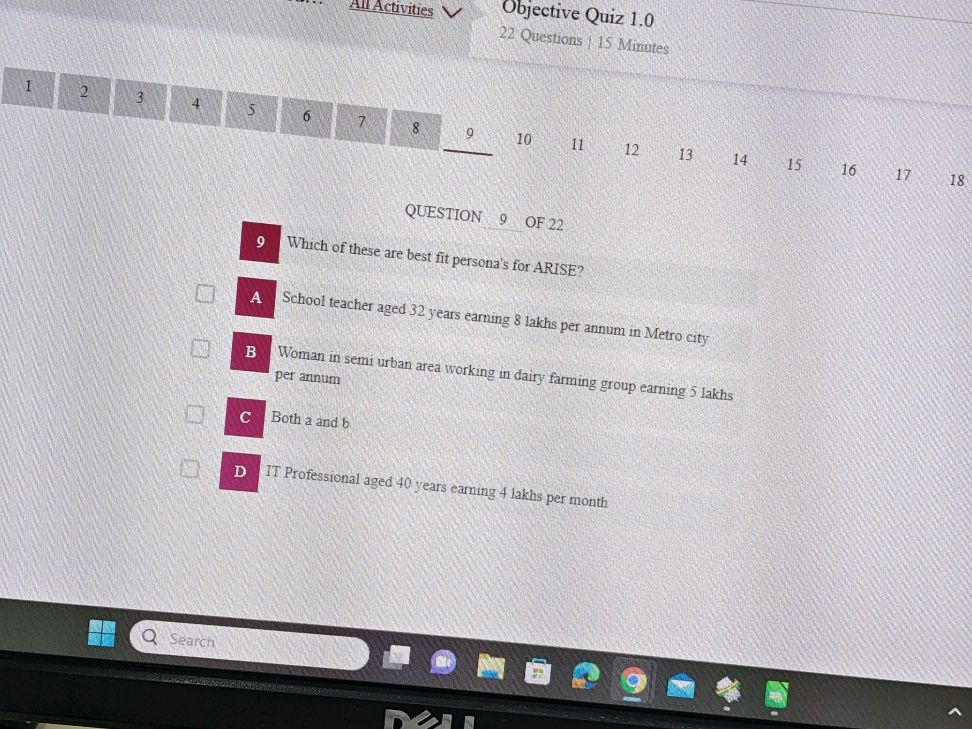 9 Which of these are best fit persona's for | StudyX