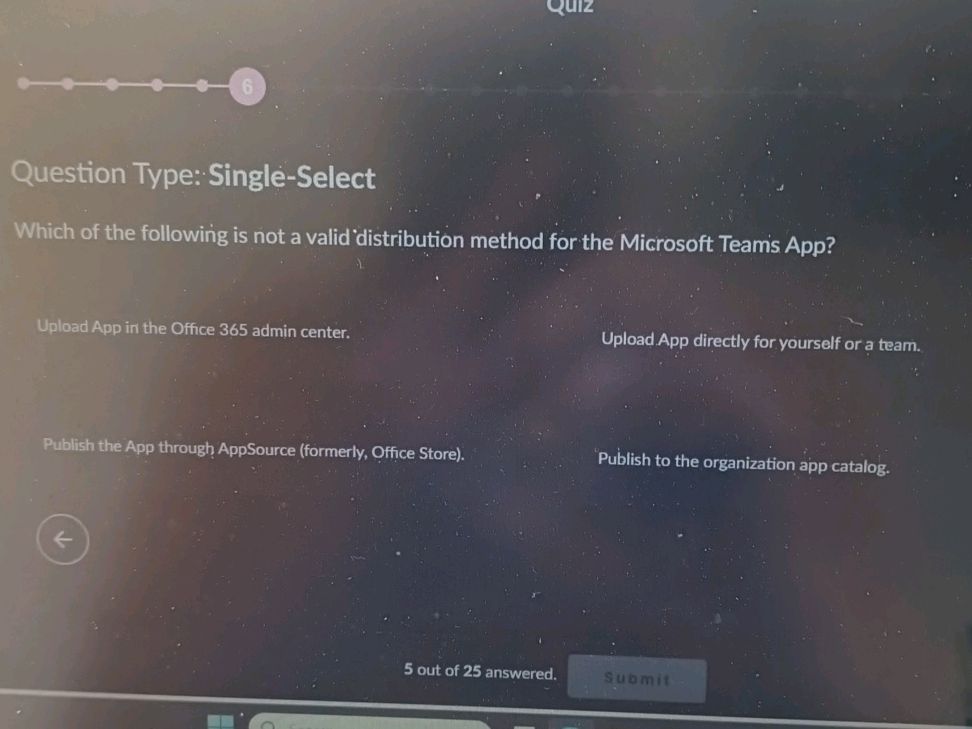 Question Type: Single-Select Which of the | StudyX
