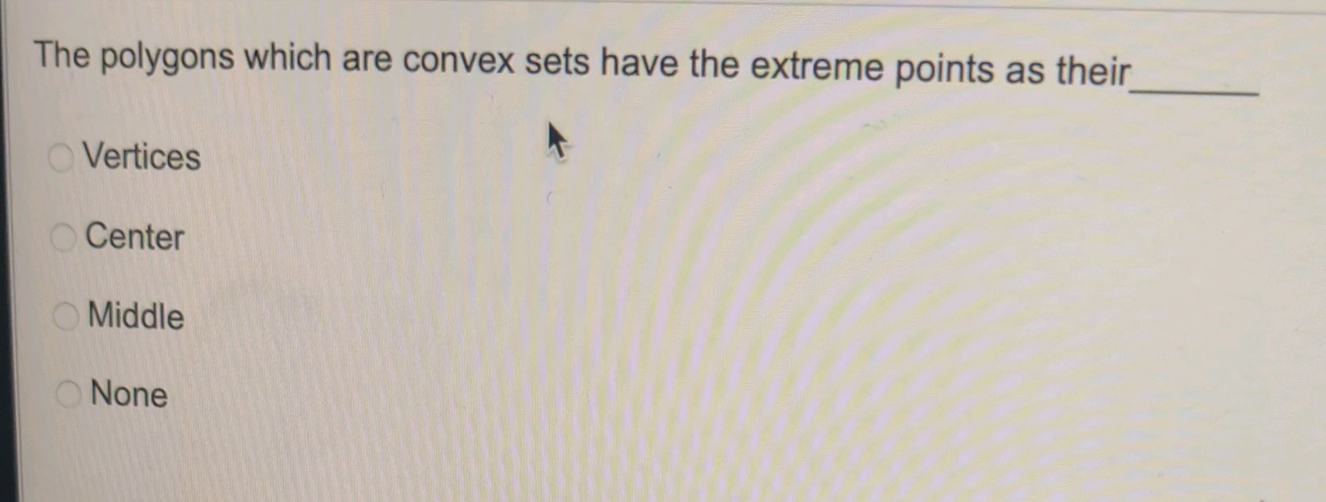 The polygons which are convex sets have the | StudyX