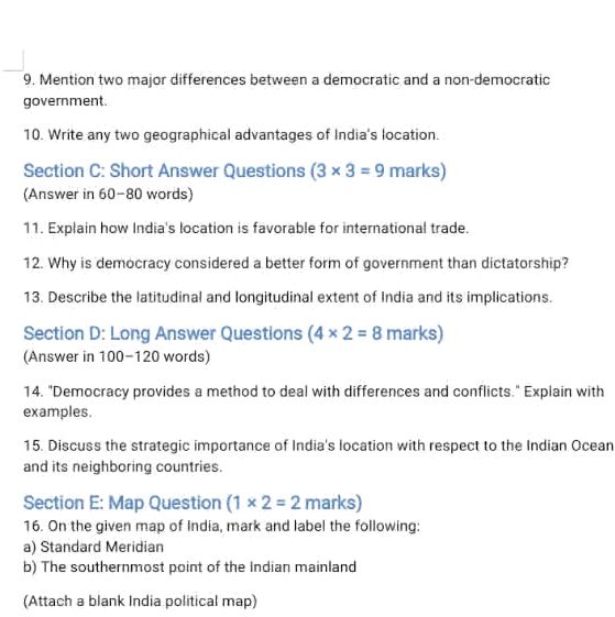 9. Mention two major differences between a | StudyX