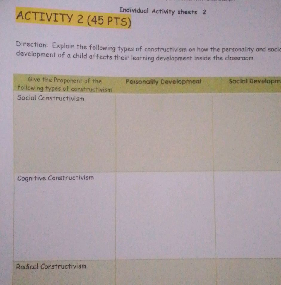 Direction: Explain the following types of | StudyX