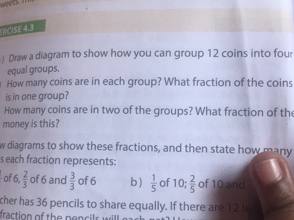a) Draw a diagram to show how you can group | StudyX
