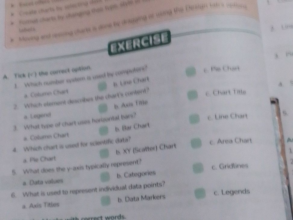 A. Tick ( ) the correct option. 1. Which | StudyX