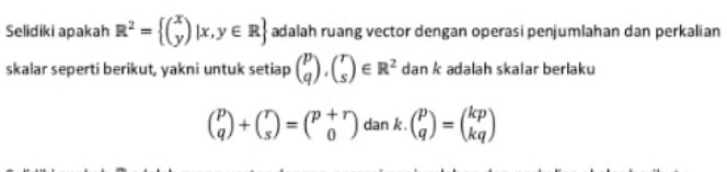 Selidiki apakah $ {R}^2 = \{ x y \ | StudyX