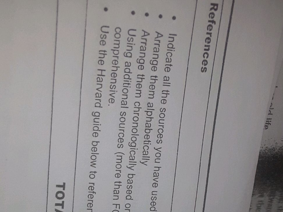 Indicate all the sources you have used | StudyX