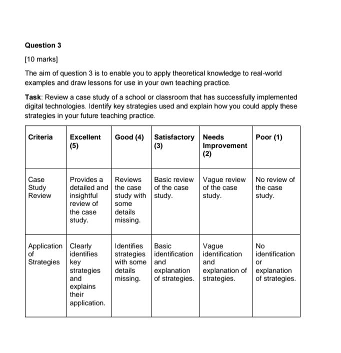 Question 3 [10 marks] The aim of question 3 | StudyX