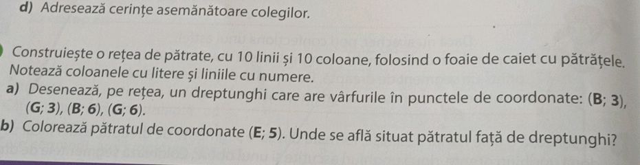 Construiește o rețea de pătrate, cu 10 linii | StudyX