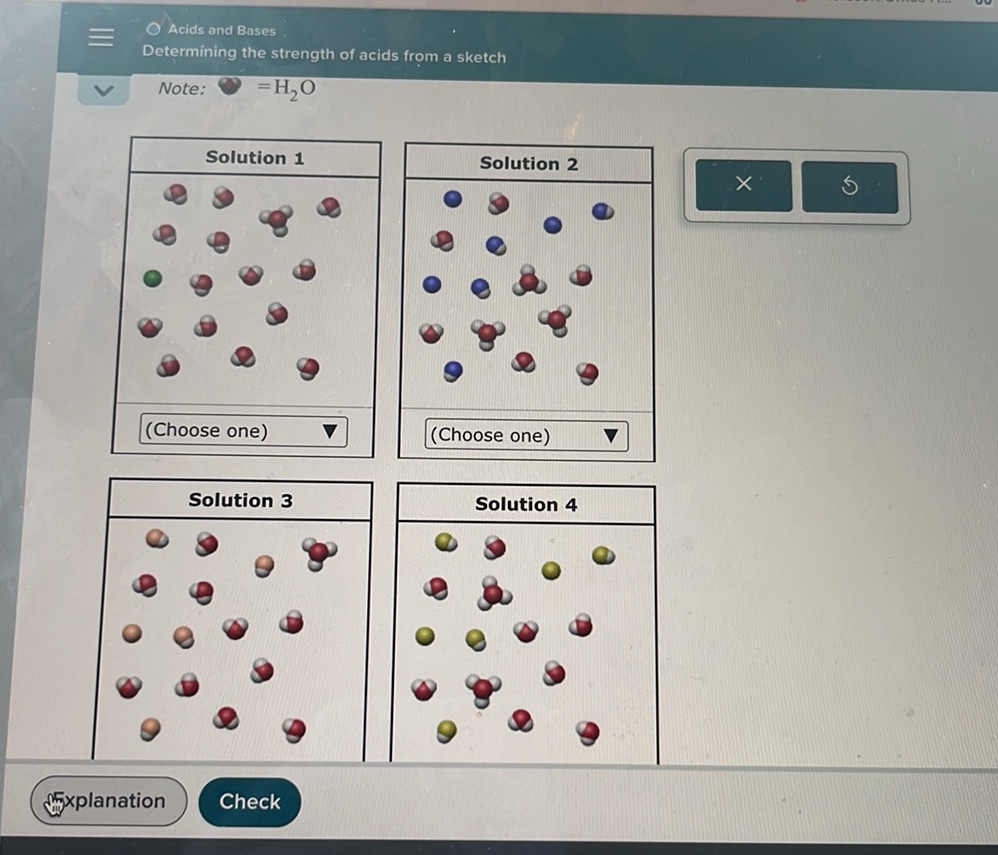 Determining the strength of acids from a | StudyX
