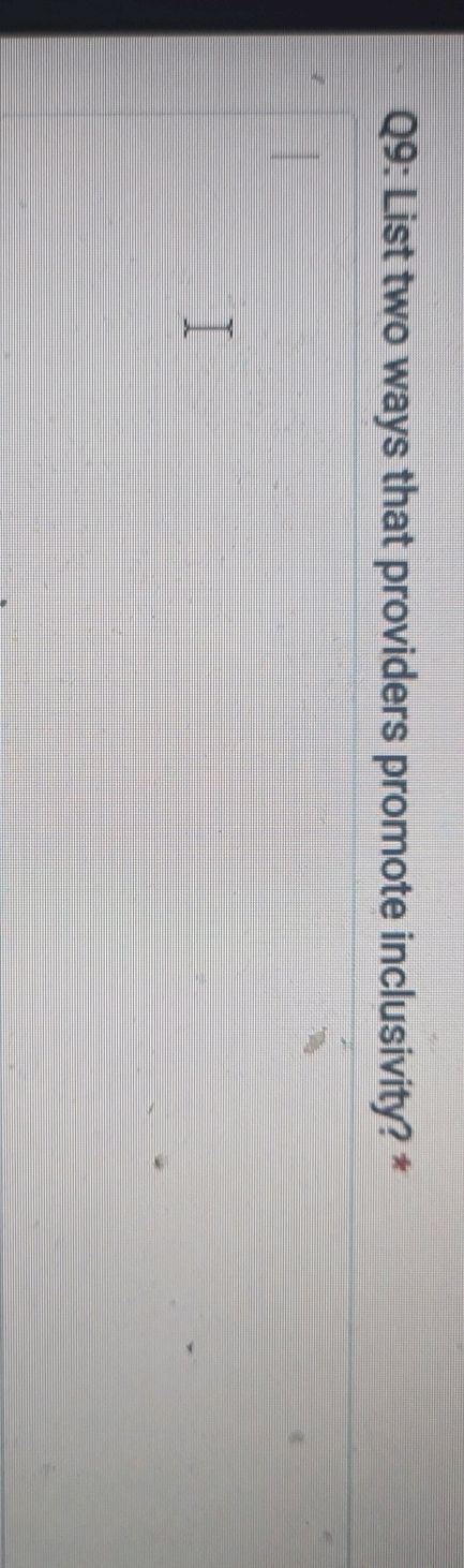 Q9: List two ways that providers promote | StudyX