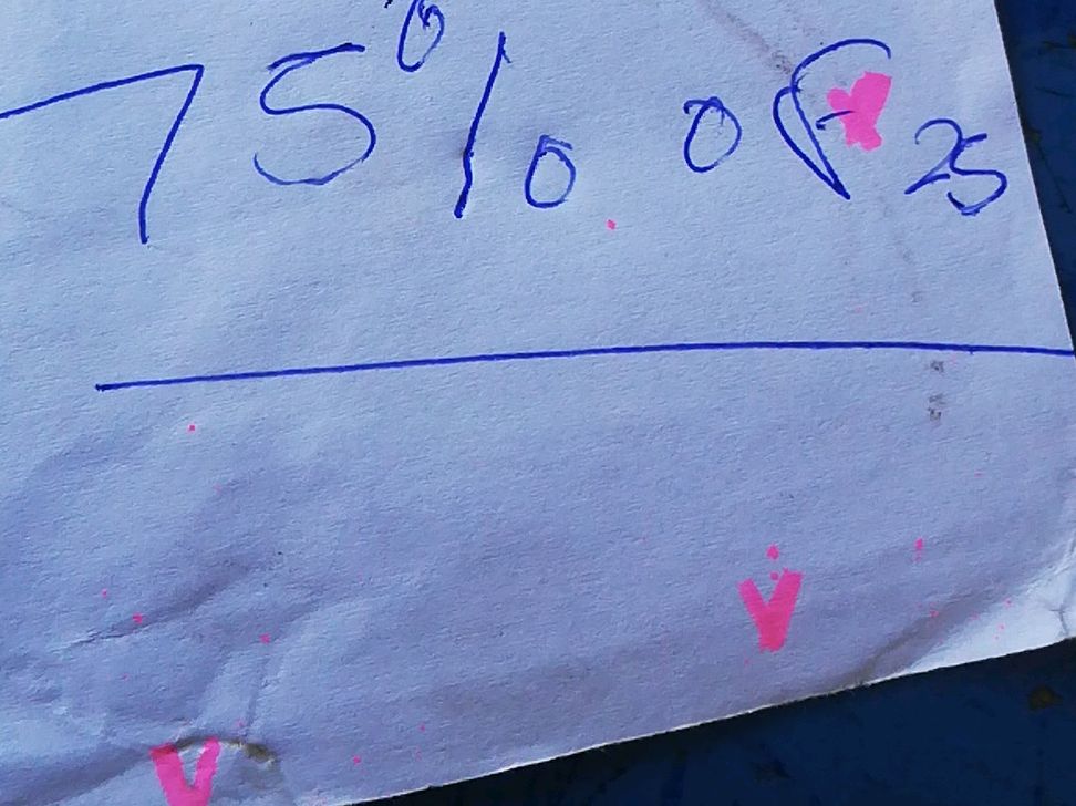 Calculate 75% of 25 | StudyX