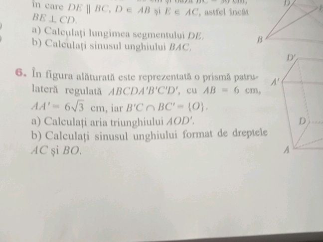 6. În figura alăturată este reprezentată o | StudyX