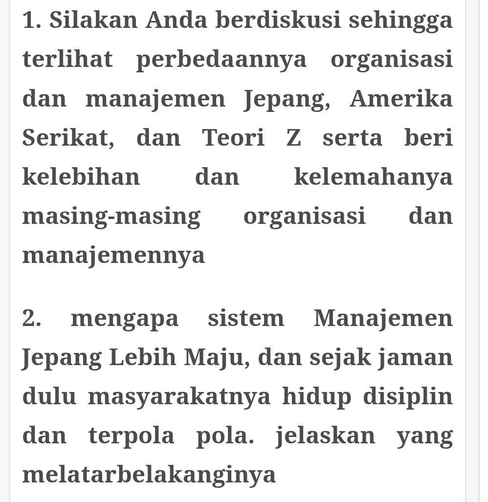 1. Silakan Anda berdiskusi sehingga terlihat | StudyX