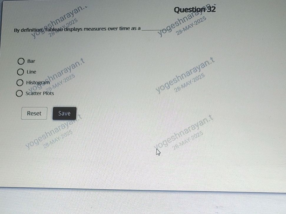 By definition, Tableau displays measures | StudyX