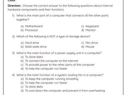 Direction: Choose the correct answer to the | StudyX