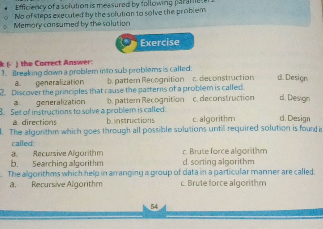 k ( ) the Correct Answer: 1. Breaking down | StudyX
