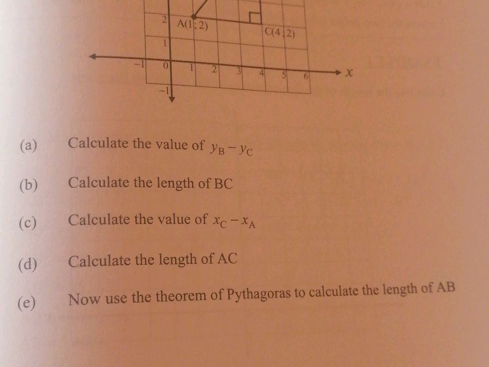 (a) Calculate the value of $y_B - y_C$ (b) | StudyX