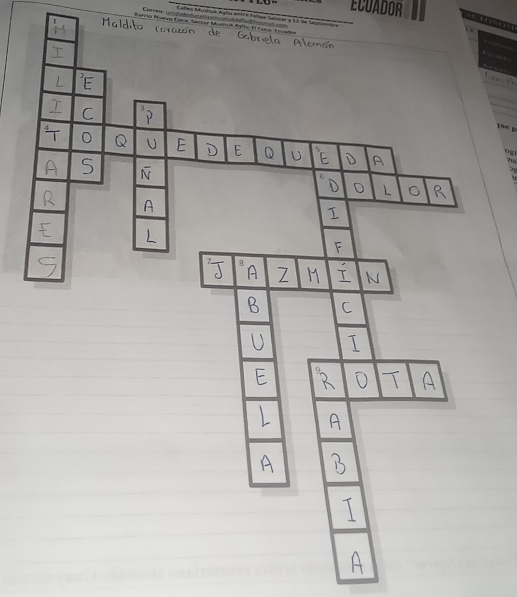 The image shows a crossword puzzle with the | StudyX