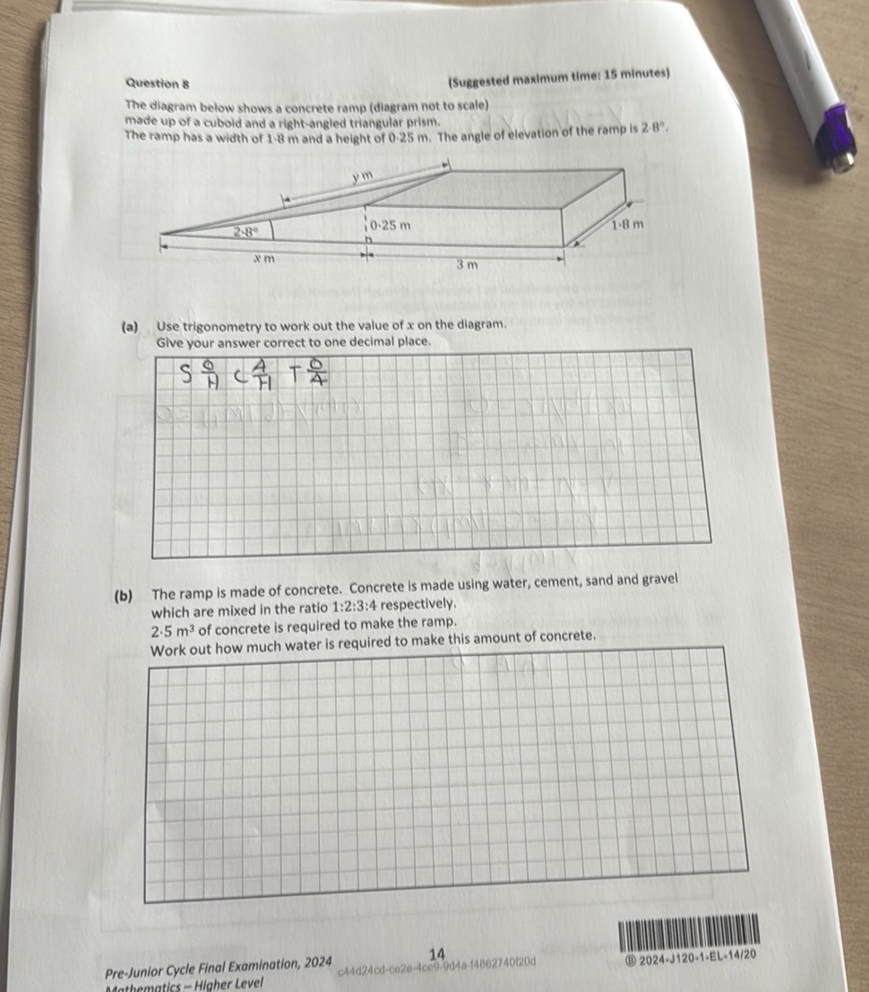 Question 8 (Suggested maximum time: 15 | StudyX