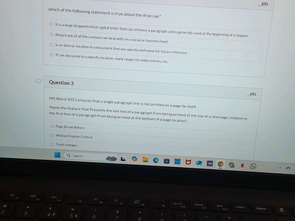 Which of the following statement is true | StudyX