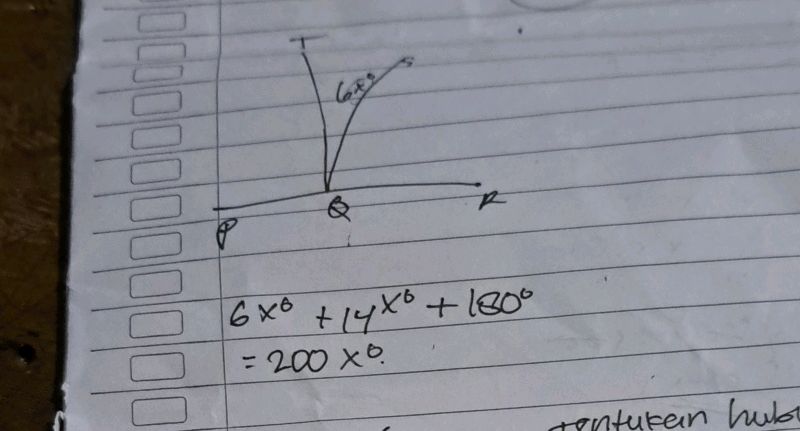 The image shows a diagram with points P, Q, | StudyX