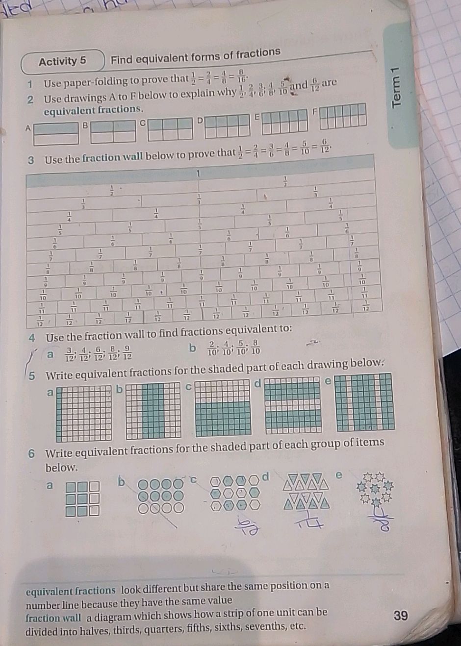 Activity 5 Find equivalent forms of | StudyX
