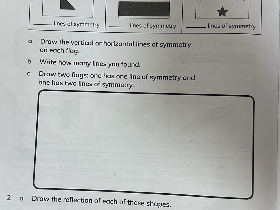 a Draw the vertical or horizontal lines of | StudyX
