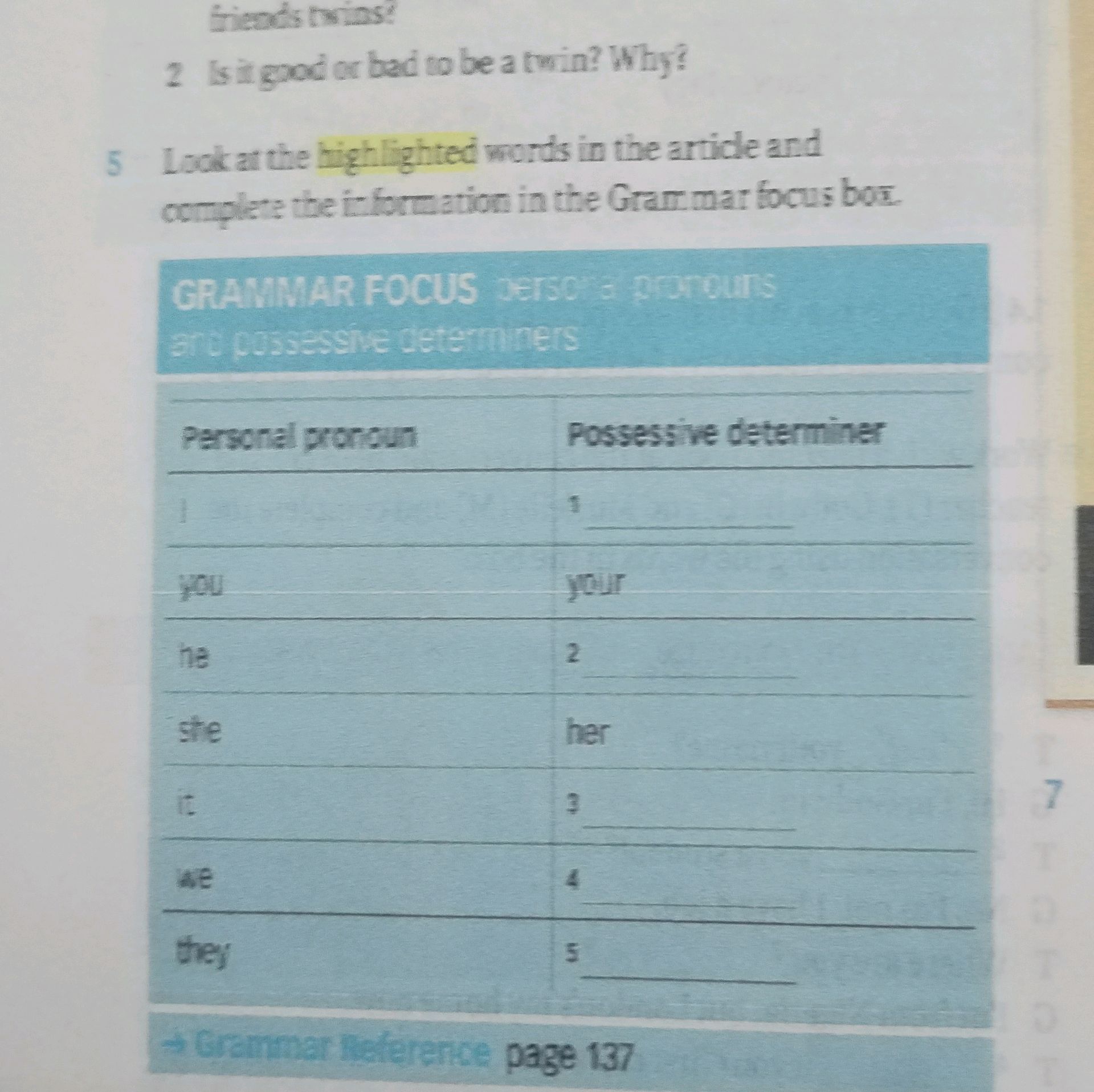 Look at the highlighted words in the article | StudyX