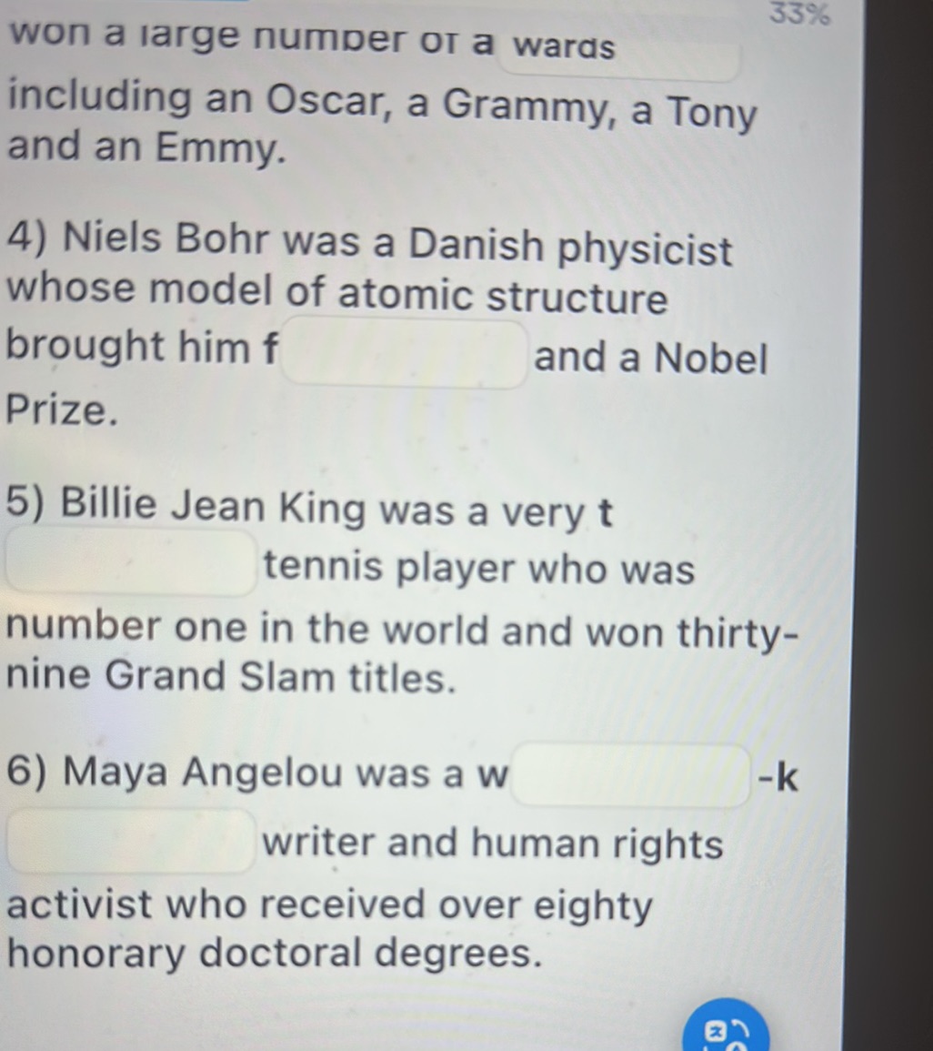 4) Niels Bohr was a Danish physicist whose | StudyX