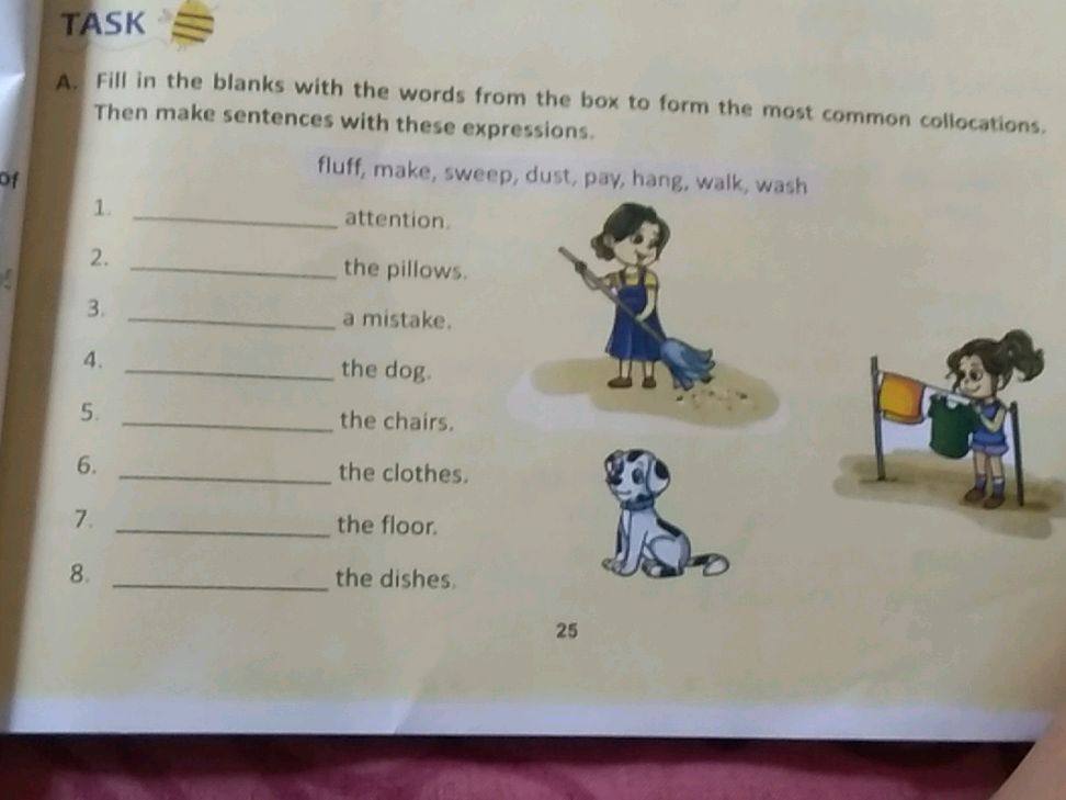 A. Fill in the blanks with the words from | StudyX