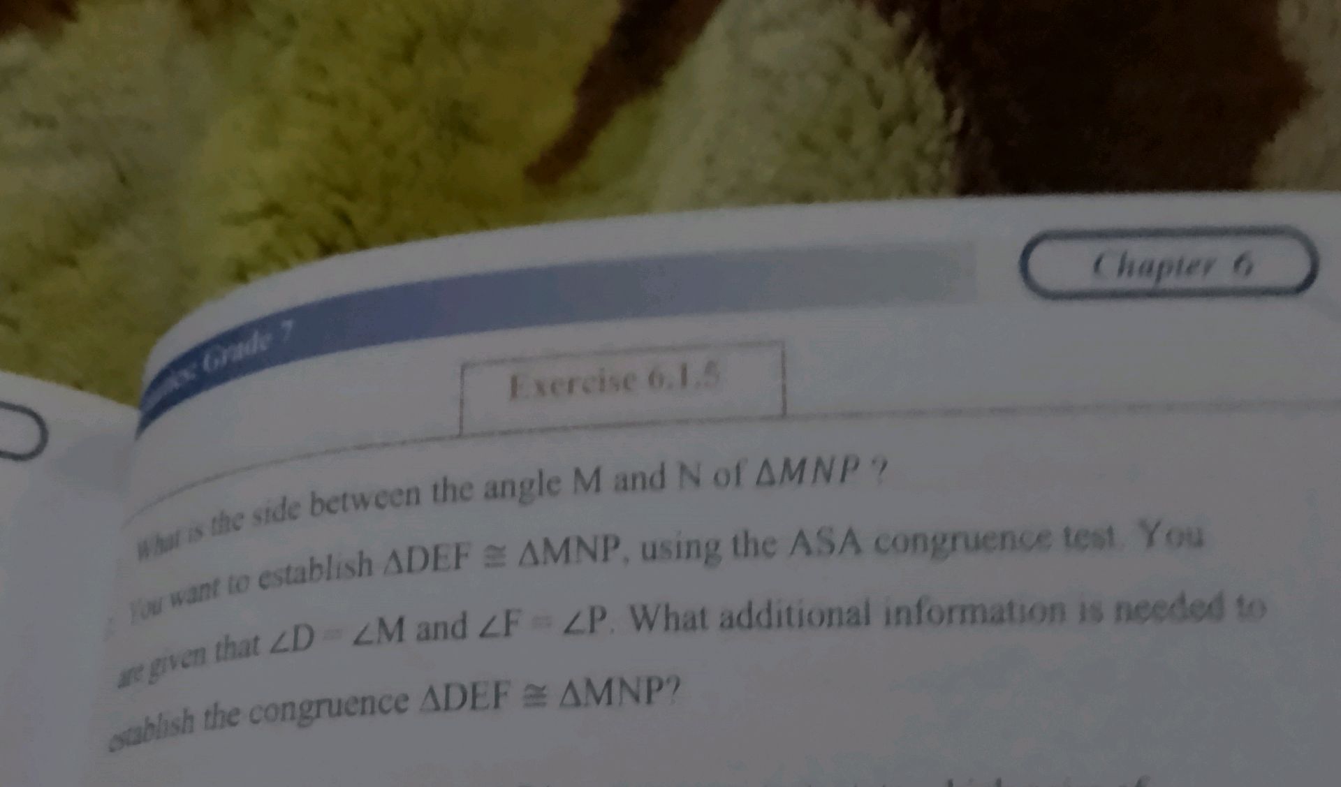 What is the side between the angle M and N | StudyX