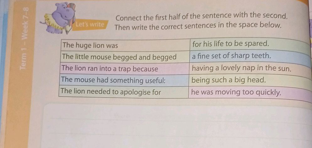 Connect the first half of the sentence with | StudyX