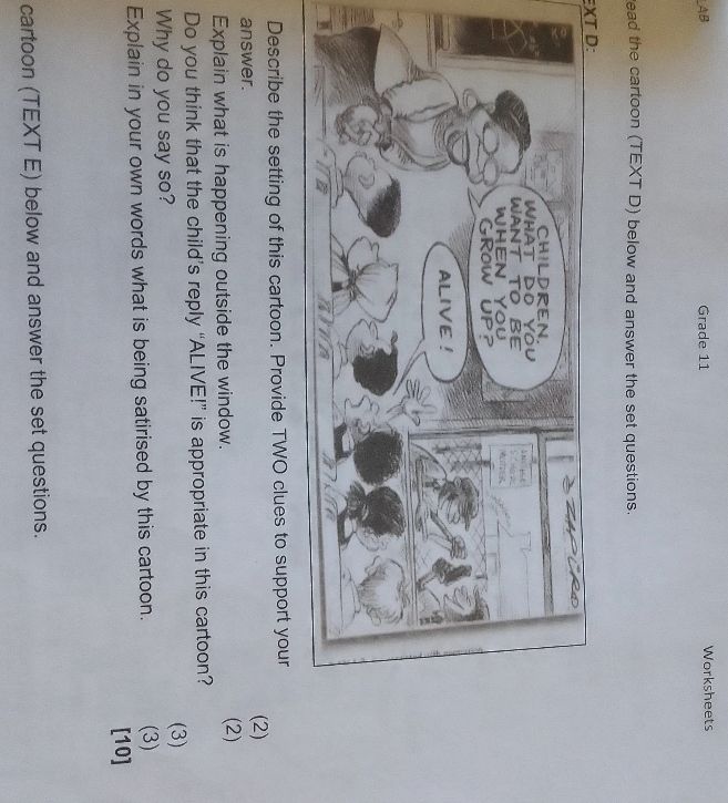 Describe the setting of this cartoon. | StudyX