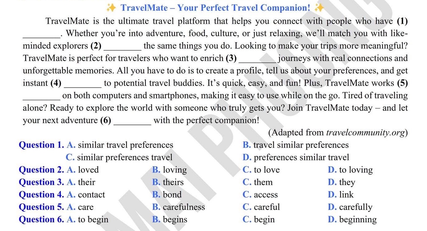 TravelMate is the ultimate travel platform | StudyX