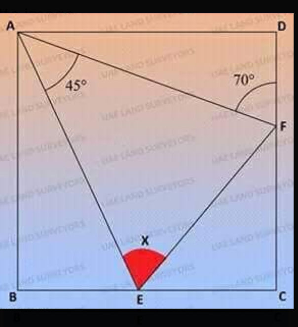 The image shows a square with a triangle | StudyX