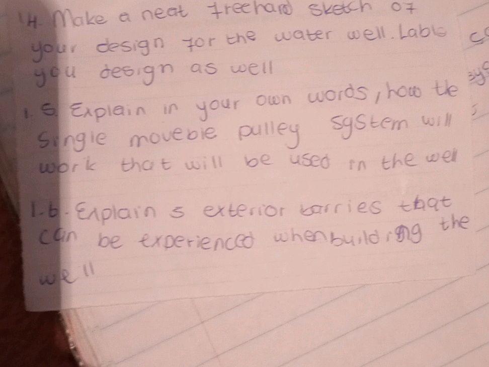 1. Make a neat freehand sketch of your | StudyX