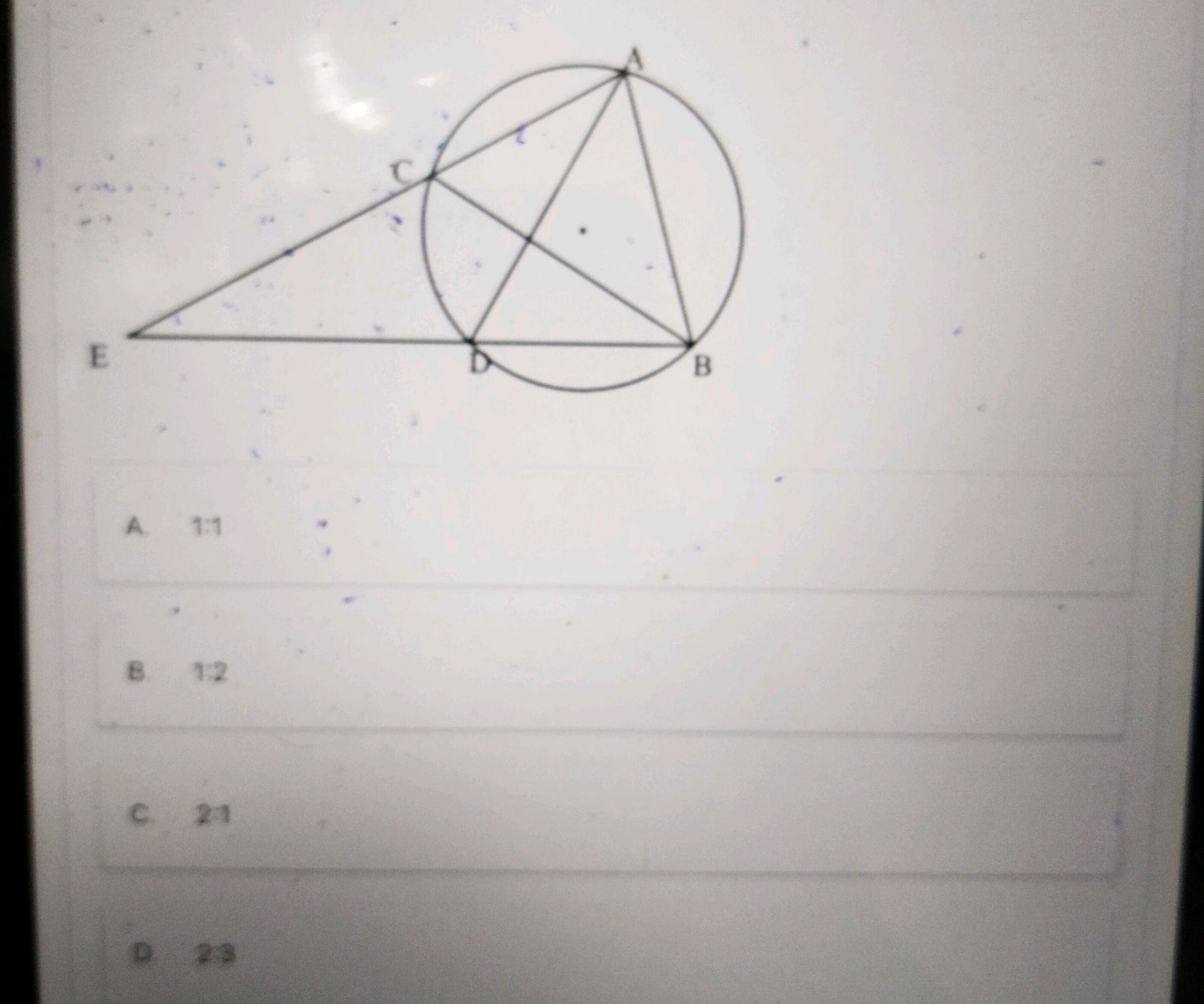 A diagram of a circle with inscribed | StudyX