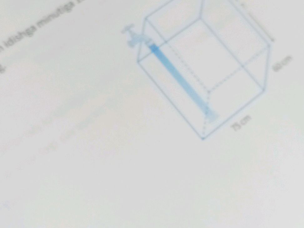 The image shows a 3D shape with dimensions | StudyX