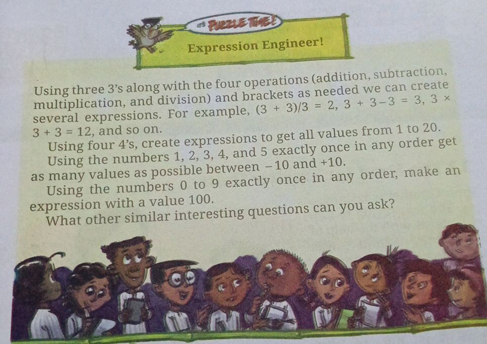 Using three 3's along with the four | StudyX