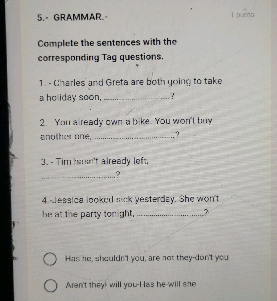 Complete the sentences with the | StudyX